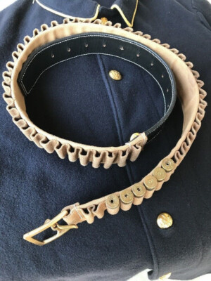 M1876 Cartridge Belt for 45-70 Springfield Infantry Cavalry Prairie ...