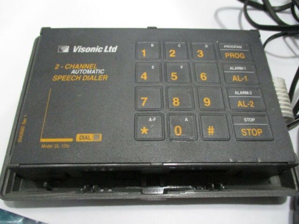 Visonic DL-125C Programmable 2-Channel Speech Dialer online kaufen | eBay