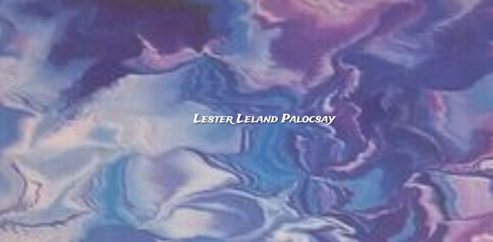 PS8 art print Palocsay Lester Leland-LLP 536 BLUE FACE | eBay