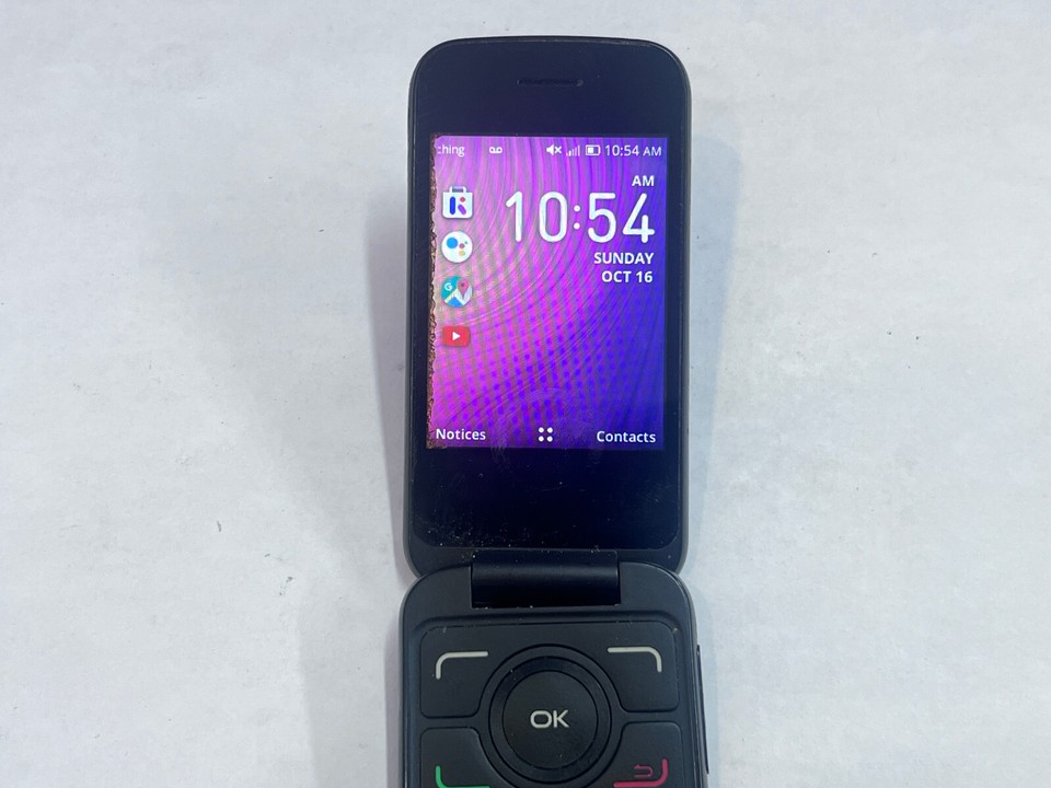 UNLOCKED T-MOBILE Alcatel GO FLIP 3 4052Z 4G LTE Smart Phone / Tello ...