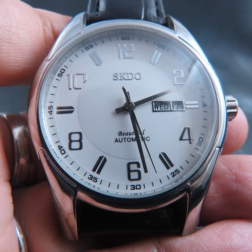 All Steel SKDO Daydate Automatic Men Watch | eBay