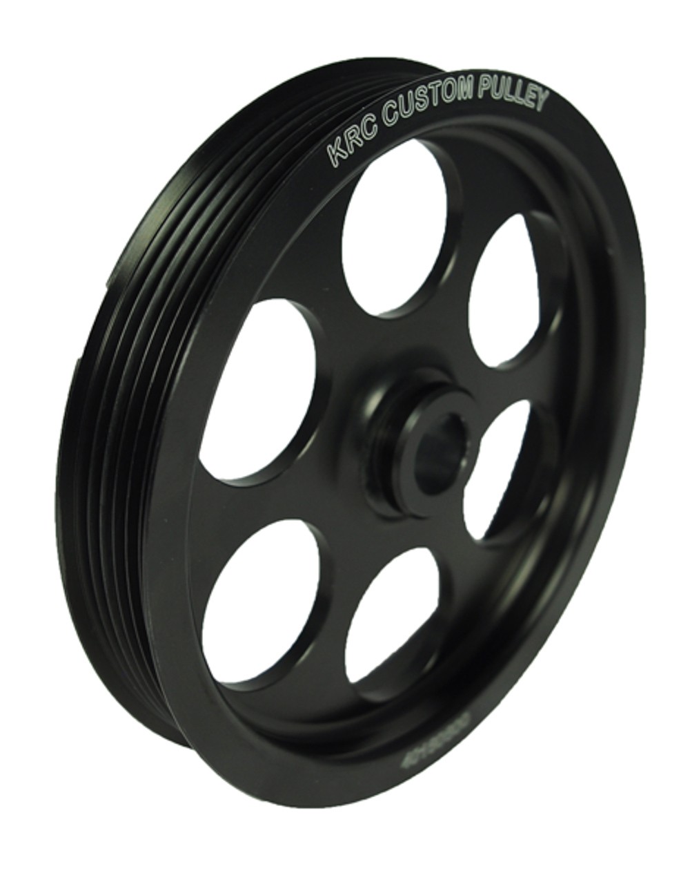 Krc Power Steering KRC 40160600, One Black Aluminum P/S Pump Pulley 6In ...