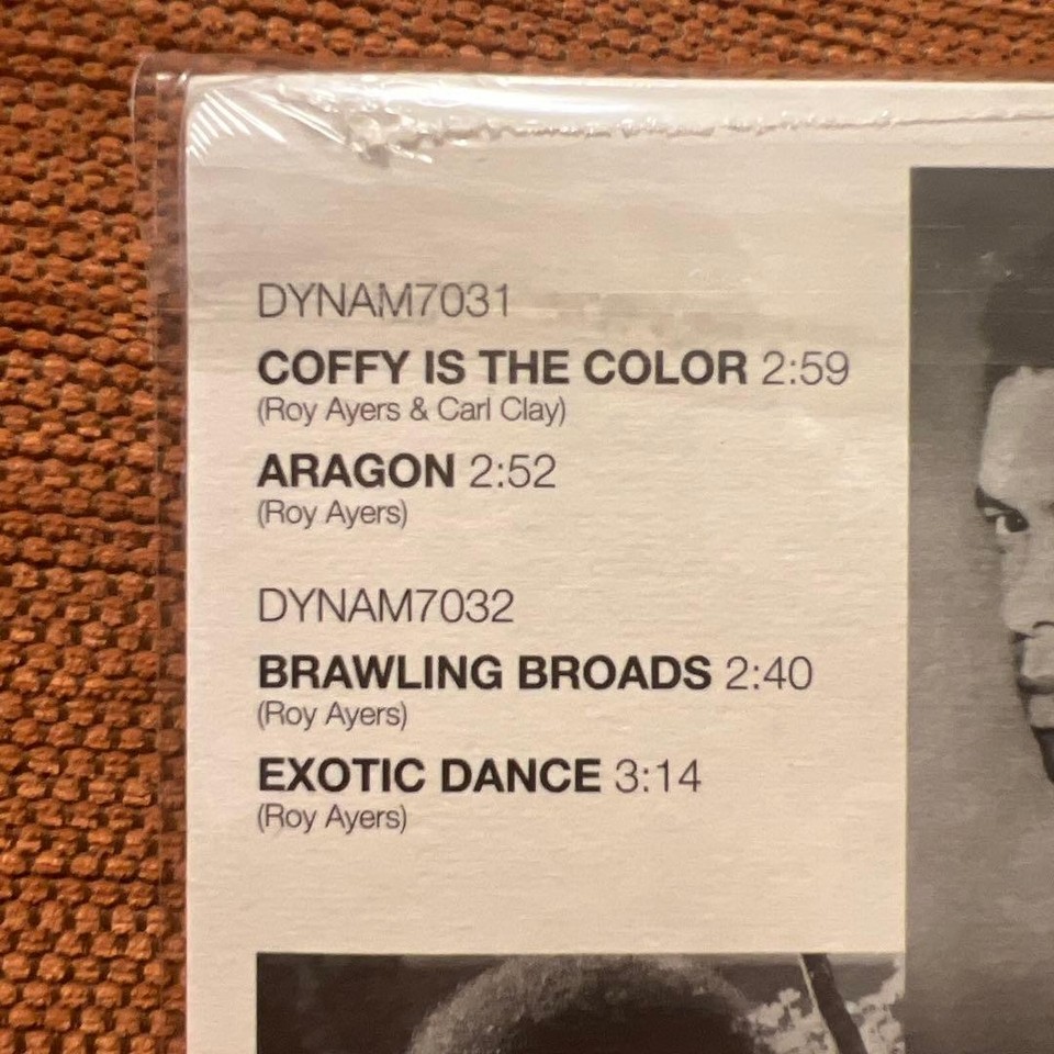 Roy Ayers Coffy 45s Collection Original Soundtrack Limited Ed Used | eBay