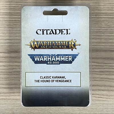 CLASSIC KARANAK THE HOUND OF VENGEANCE WARHAMMER THE OLD WORLD CHAOS ...