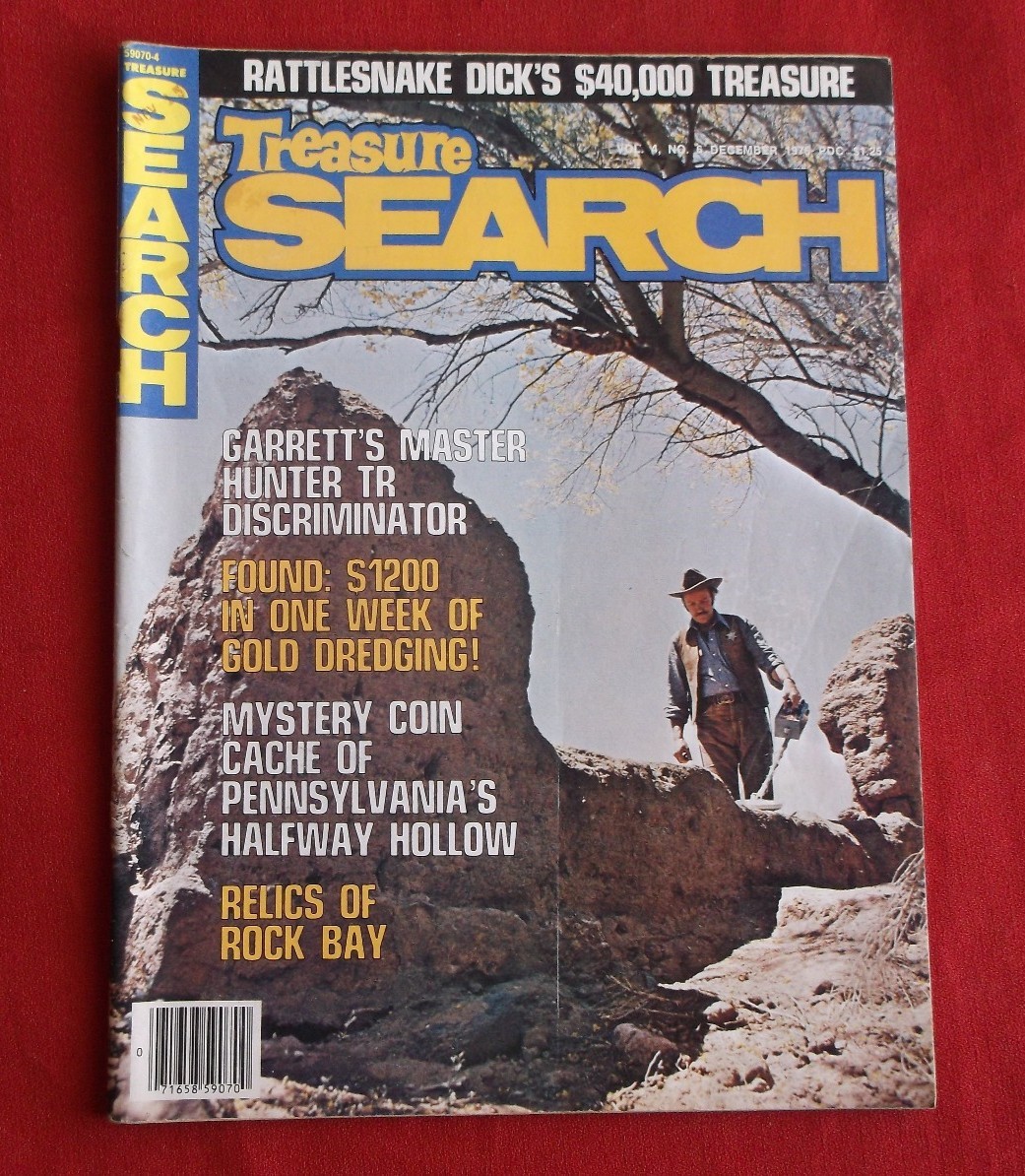 VINTAGE!!!!! Treasure Search Magazine Vol 4 No. 6 December 1976 | eBay