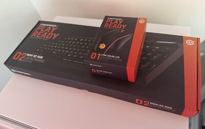 CYBERPOWER PC - NOHI 02 RGB Gaming Keyboard - LYRA 01 LED Mouse - NEW ...