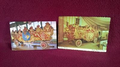 2 VINTAGE CIRCUS POSTCARDS - HEMISPHERES BANDWAGON & RINGLING MUSEUM | eBay