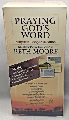 Beth Moore Praying God's Word Scripture Prayer Resource Prayer Cards ...