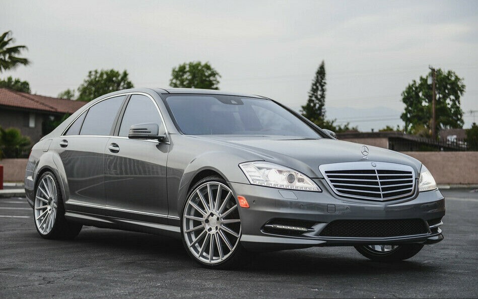 22x9 / 22x10.5 Silver RF15 Wheels Fits Mercedes S550 S600 S63 S65 CL550 ...