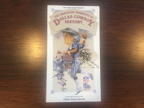 Dallas Cowboys: The Greatest Moments In History,VHS (video Tape),1987 ...