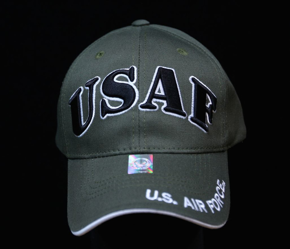 USA Air Force Hat Military Baseball Cap Veteran Retired Caps USAF Wing ...