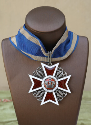 ROMANIA Order of the CROWN of Romania COMMANDER degree Silver | eBay