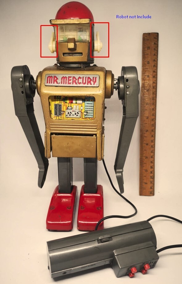 Pair of Ears Mr.Mercury Robot Tin toy ** REPRODUCT ** | eBay