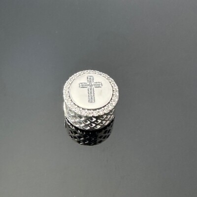 AUTHENTIC PANDORA FAITH 925 ALE SILVER CHARM + GIFT BOX #97 | eBay