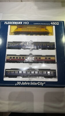 Fleischmann 4802 Sonderserie Zugset "30 Jahre IC" - DC-Digital und ...