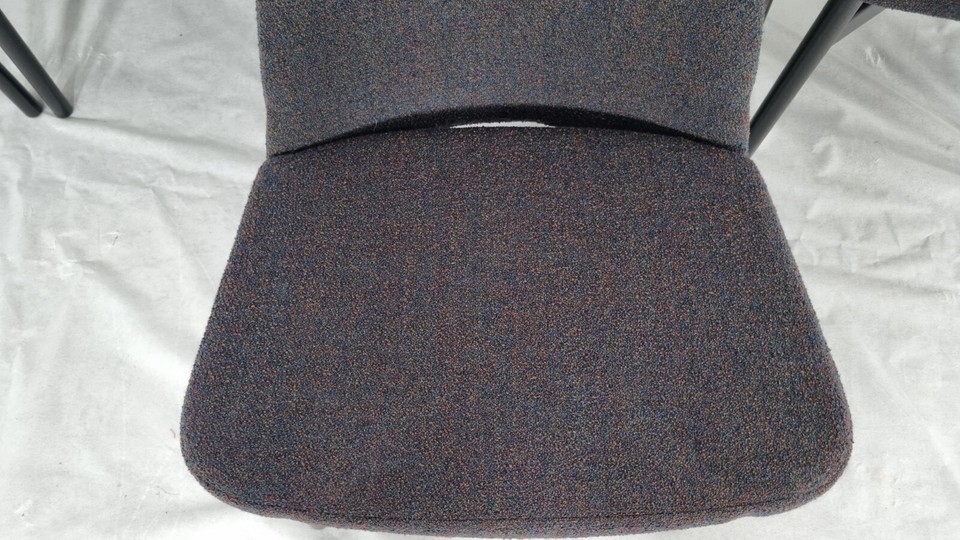 Knoll studio Krusin 016 chair in a charcoal boucle fabric excellent ...