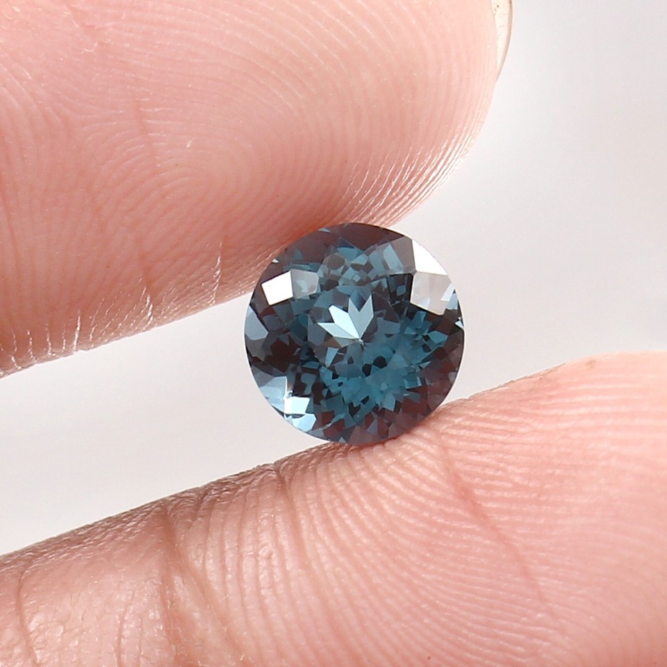 Natural Flawless Indicolite Blue Green Tourmaline Loose Round Cut ...