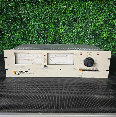 Vintage Belar Modulation Monitor Model AMM-2A Untested No Power Cord | eBay