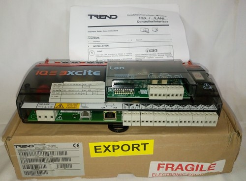 TREND IQ3XCITE/16/LAN/BAC/100-240 IQ3 Web Enabled Controller P/n: IQ3 ...