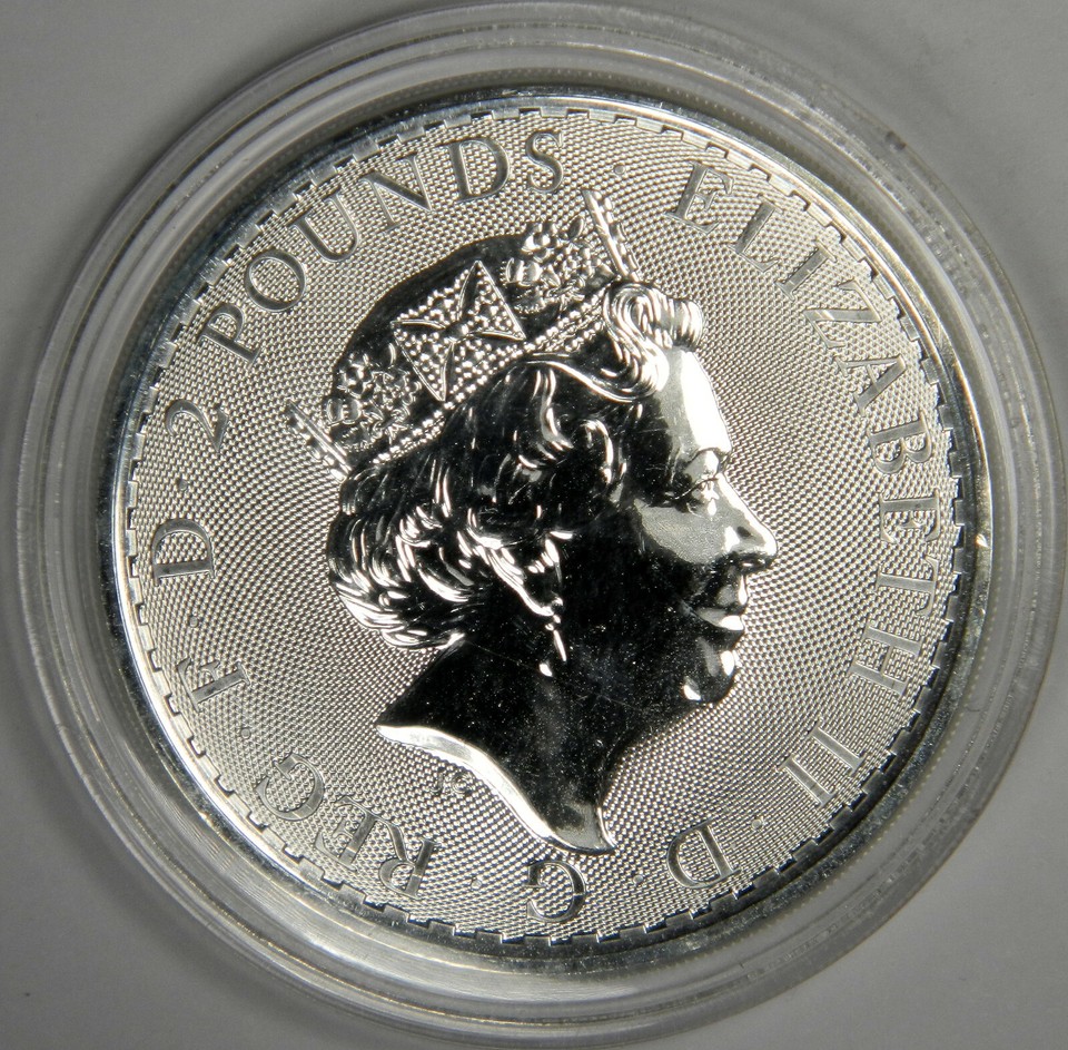 2020 GREAT BRITAIN BRITANNIA .999 1. OZ SILVER UNC. IN AIR-TITE CAPSULE ...