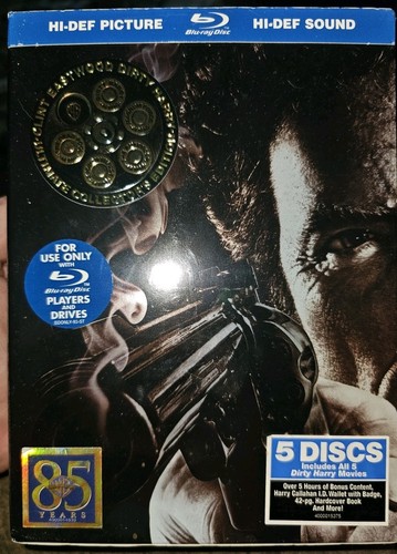 Dirty Harry Ultimate Collectors Edition Blu-ray 5-Disc Box Set NEW ...