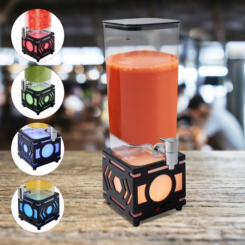 3L LED Beverage Dispenser with USB Black for Party Water Juice Drink | eBay