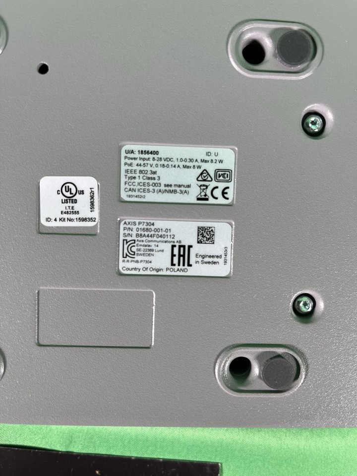 AXIS P7304 Video Encoder Full-featured, 4-channel Video Encoder w/ HD ...