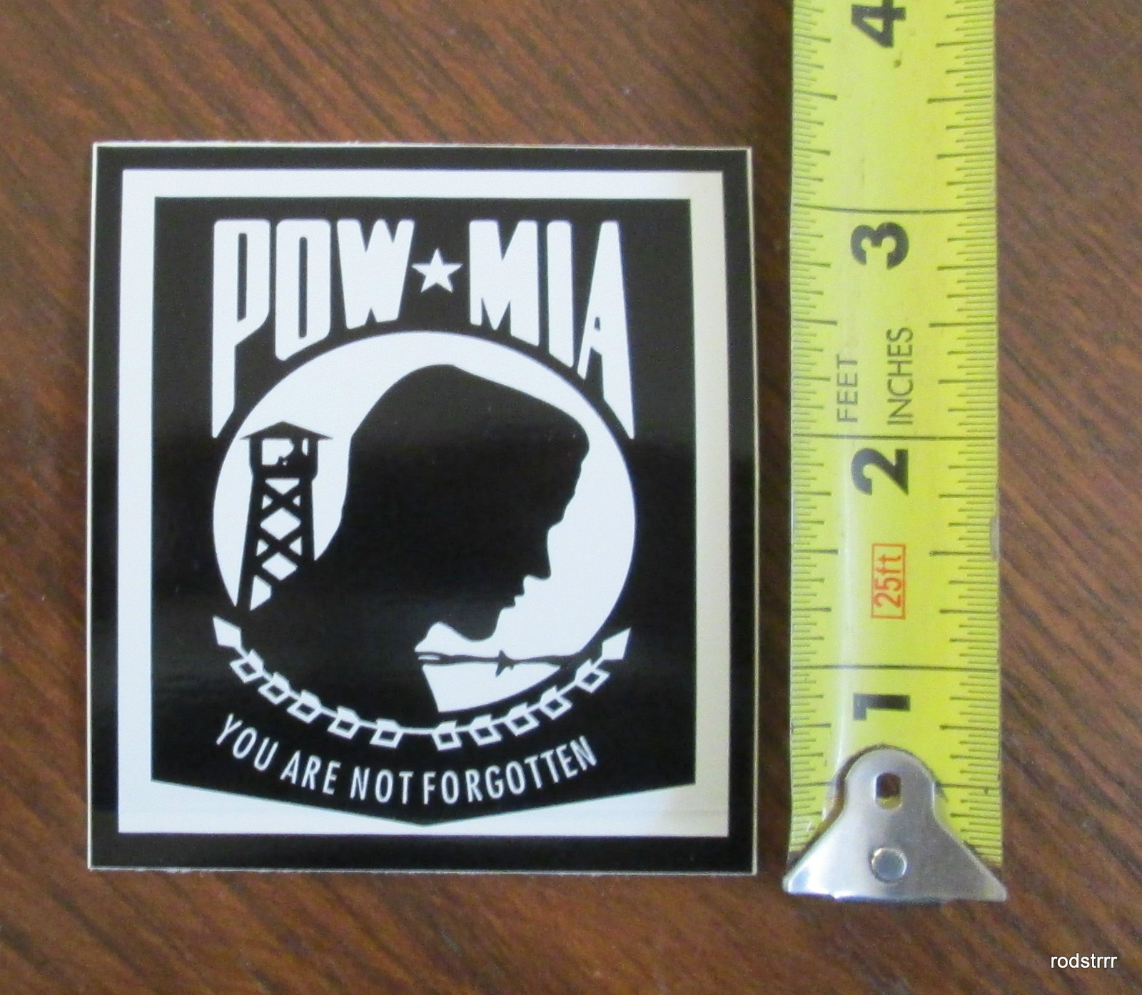 POW Prisoner of War Hero Decal Sticker Size 3"x 3.5" Military | eBay