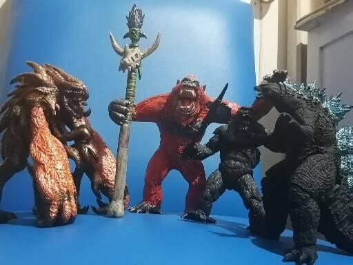 Scar King from Godzilla X Kong the new Empire sculpture. Please READ ...