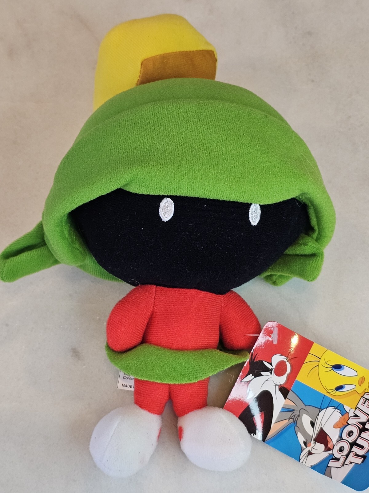 Looney Tunes Warner Brothers Marvin the Martian Doll Plush Chibi 7 ...