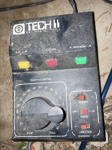 MRC Tech II 2 Railmaster 2400 Railroad Model Train Control Transformer ...