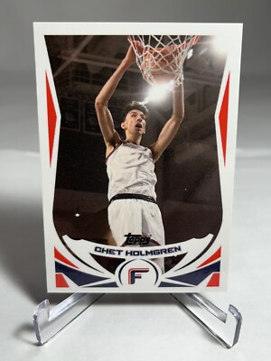 2022 Topps Chet Holmgren X Chase Card C10 SSP Limited Card Oklahoma ...