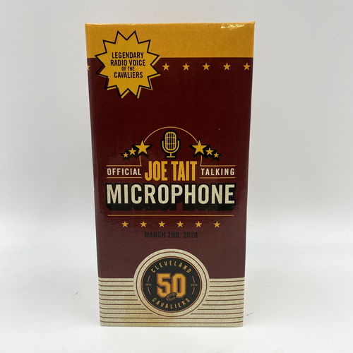 NBA Cleveland Cavaliers Official Joe Tait Talking Microphone Promo ...