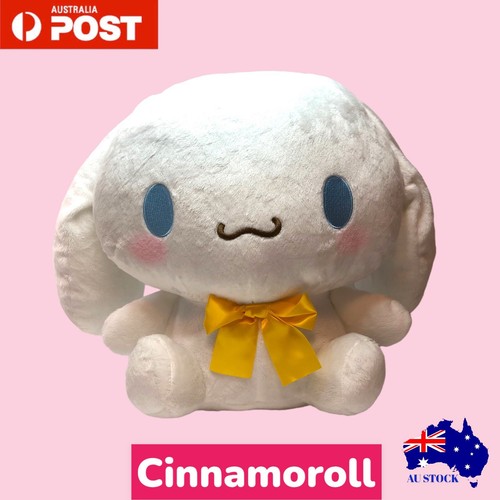 Sanrio - 35cm Cinnamoroll White with Yellow Ribbon Plush From Japan # ...