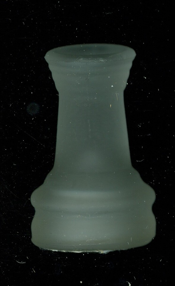 Glass Chess/Checker Set Replacement Pieces Clear & Frosted 1-1/8in ...