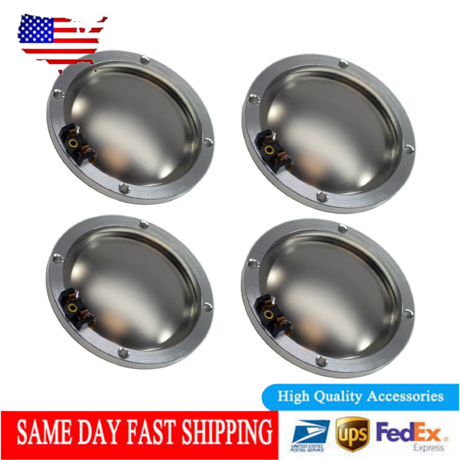 4Pcs Diaphragm 8 Ohms For JBL 2431H 2430H 2435 SRX712 SRX714 VLA301 601 ...