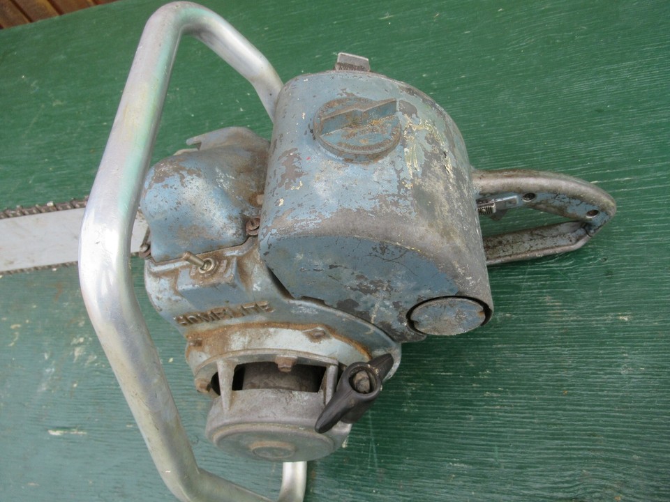 Vintage HOMELITE ZIP Chainsaw Chain Saw with 18" Bar | eBay