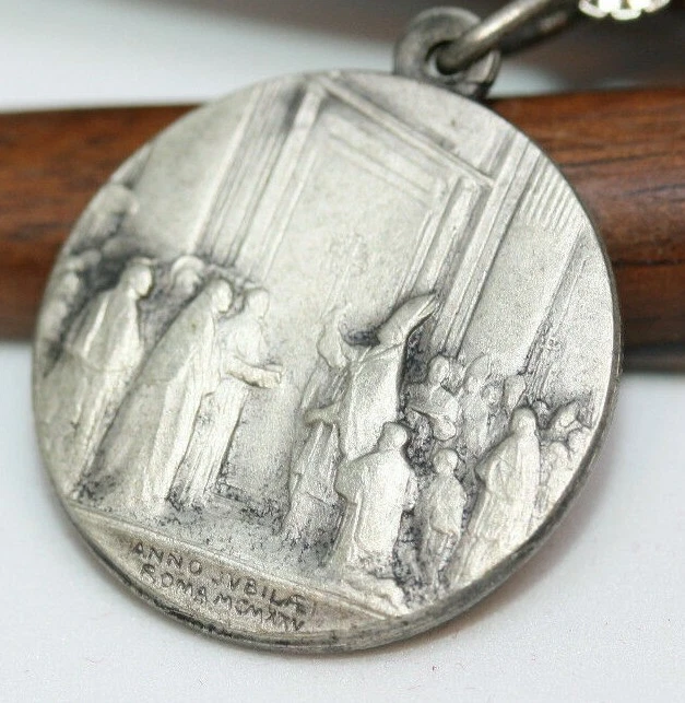 Silver Religious Medals From The Vatican