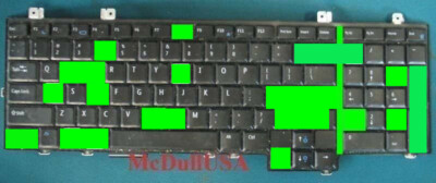 Dell Studio 1735 0TR334 KEYBOARD'S INDIVIDUAL KEY (one key only ...