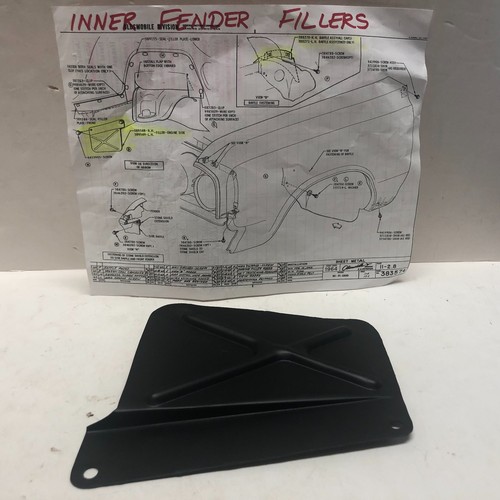 OEM 1964-1965 Oldsmobile Cutlass/F85/442 Inner Fender Filler Panel -Engine Side | eBay