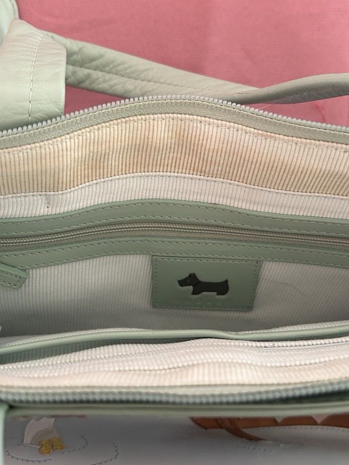 Radley Without a Paddle Leather Medium Hand Bag, Coin Purse, dust bag ...