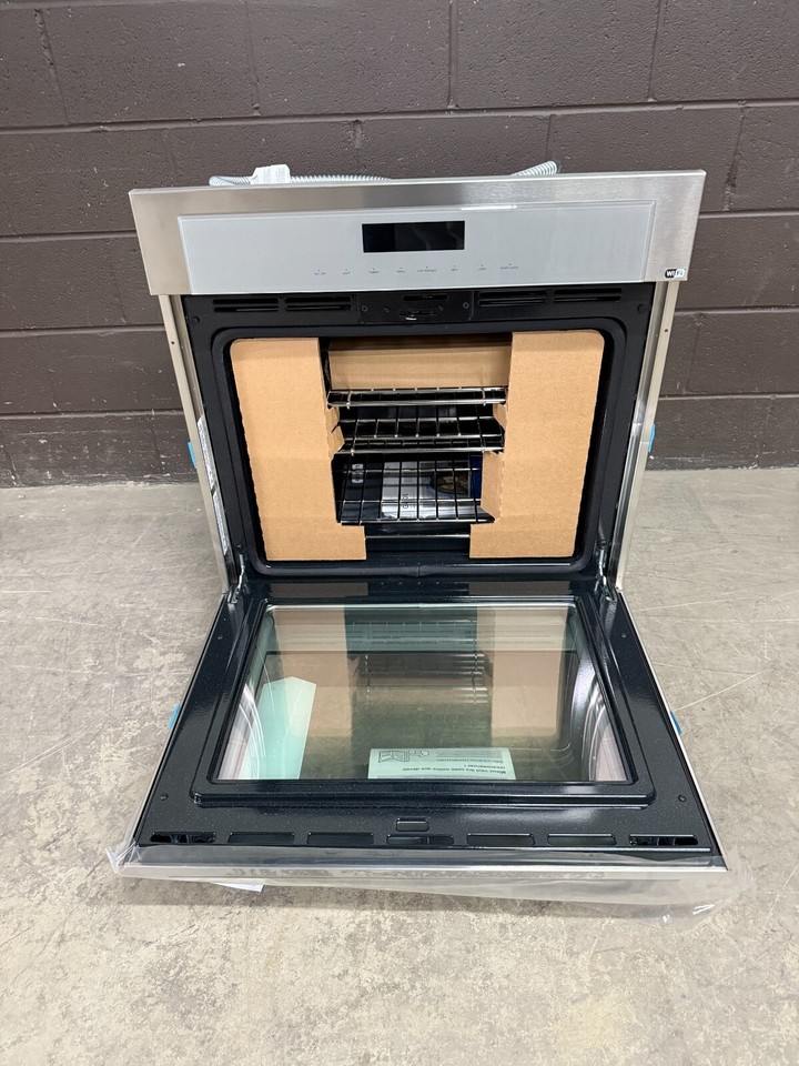 Thermador ME301WS - Masterpiece 30" Gray Glass On Stainless Single Wall ...