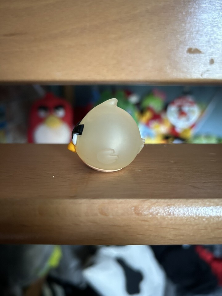 PROTOTYPE Angry Birds Knock On Wood Mattel Clear Red Figure RARE | eBay