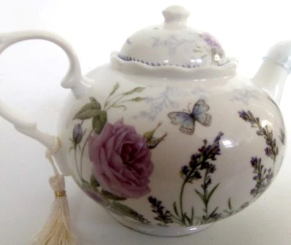 Lavender Tea Pot | eBay