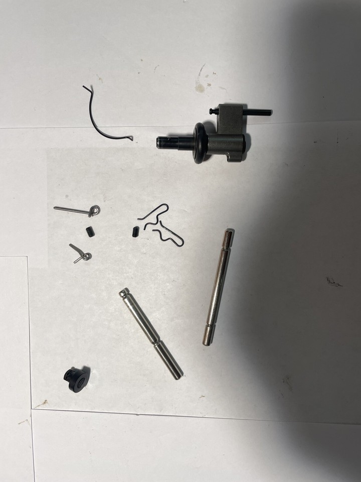 Elna Sewing Machine Bobbin Winder Unit And Spool Pins And Thread Guide ...