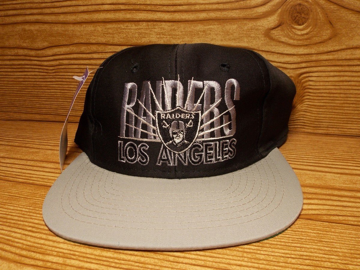 Vintage 90s Deadstock Los Angeles Raiders Snapback Hat Cap Vintage 90s Deadstock Los Angeles Raiders Snapback Hat Cap