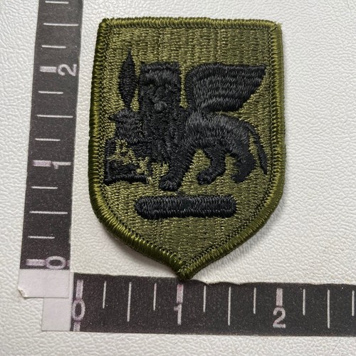 c 1980s US Army SOUTHERN EUROPE TASK FORCE Patch (Winged LION OF ST ...