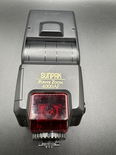 Sunpak Power Zoom 4000AF Speedlight for Nikon Cameras | eBay
