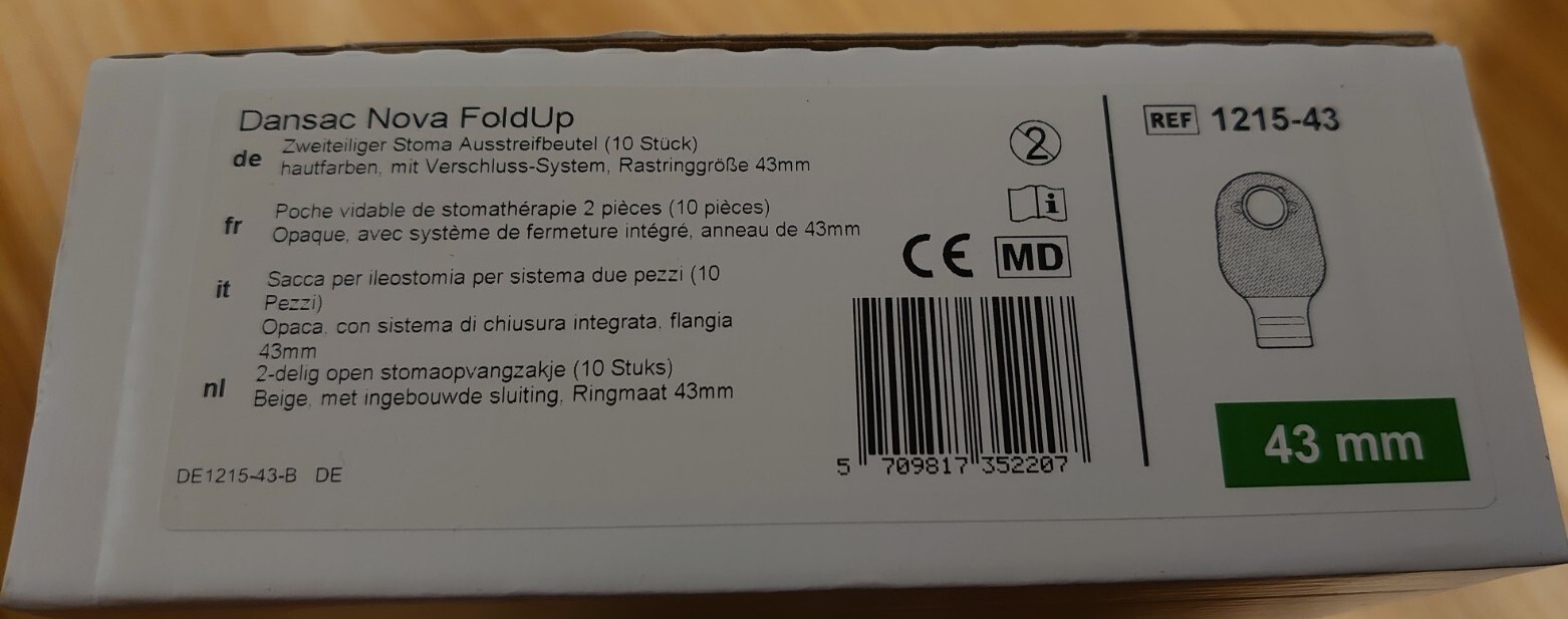 DANSAC Nova 2 FoldUp Ausstr.B.2t.stand.RR43 haut 10 St | eBay