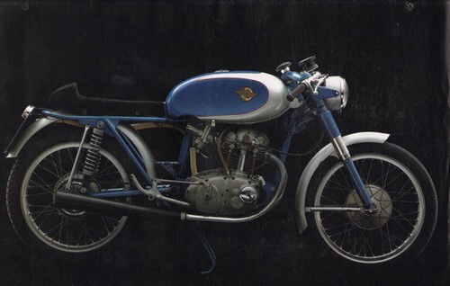 1957 CATI TRAVEL ENGINE MOTORCYCLE BIKE DRIVE RIDE 1988 GLOSSY CALENDAR ...